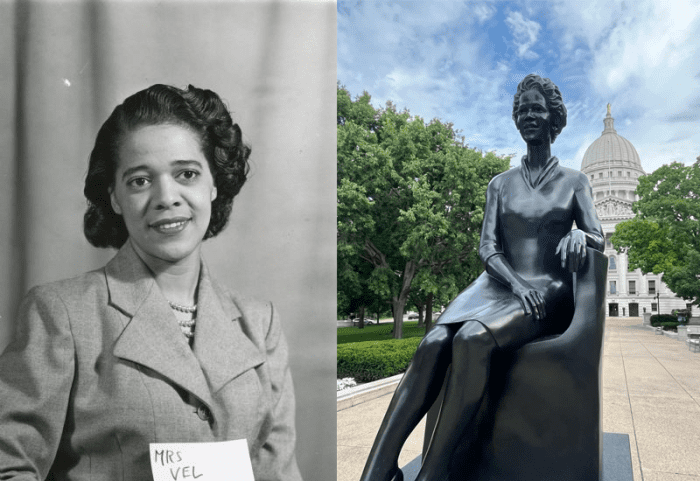 New Statue Of Vel Phillips Commemorates Her Impact as a Civil Rights ...